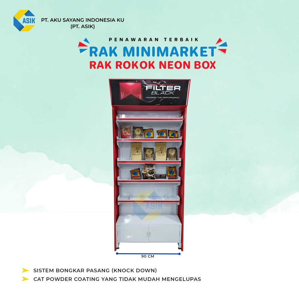Jual Backwall / Rak Rokok / Rak Rokok Minimarket / Rak Display / Rak ...
