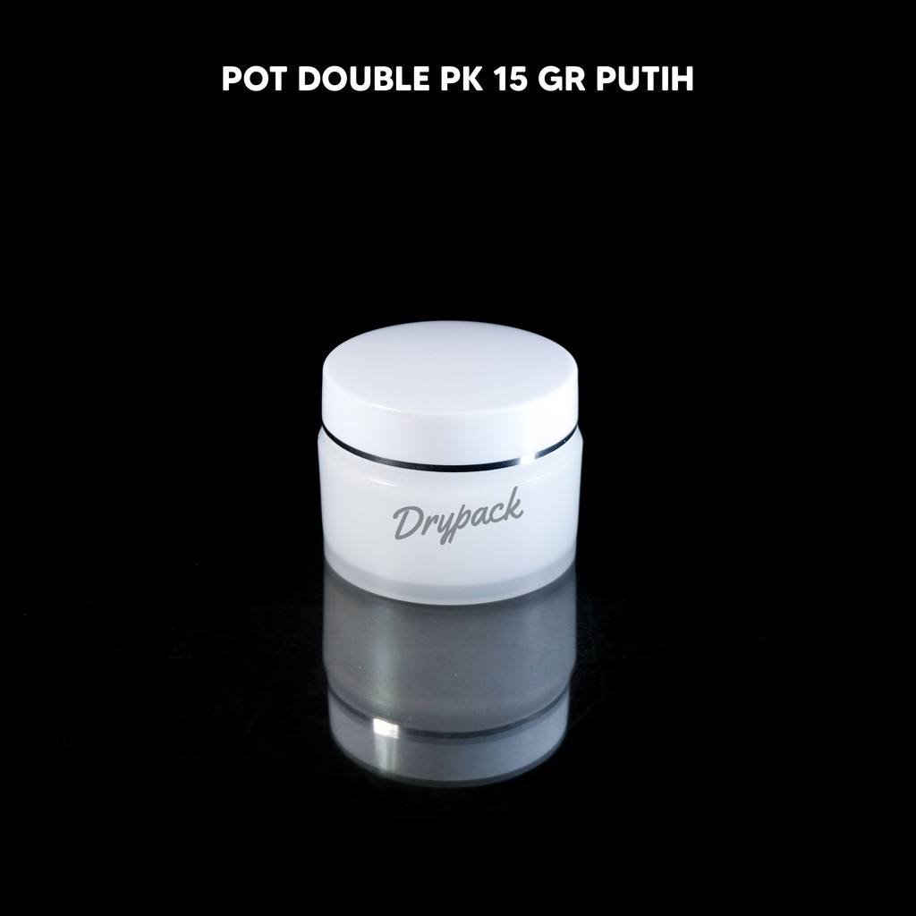 Jual POT DOUBLE PK 15 GR PUTIH | Shopee Indonesia