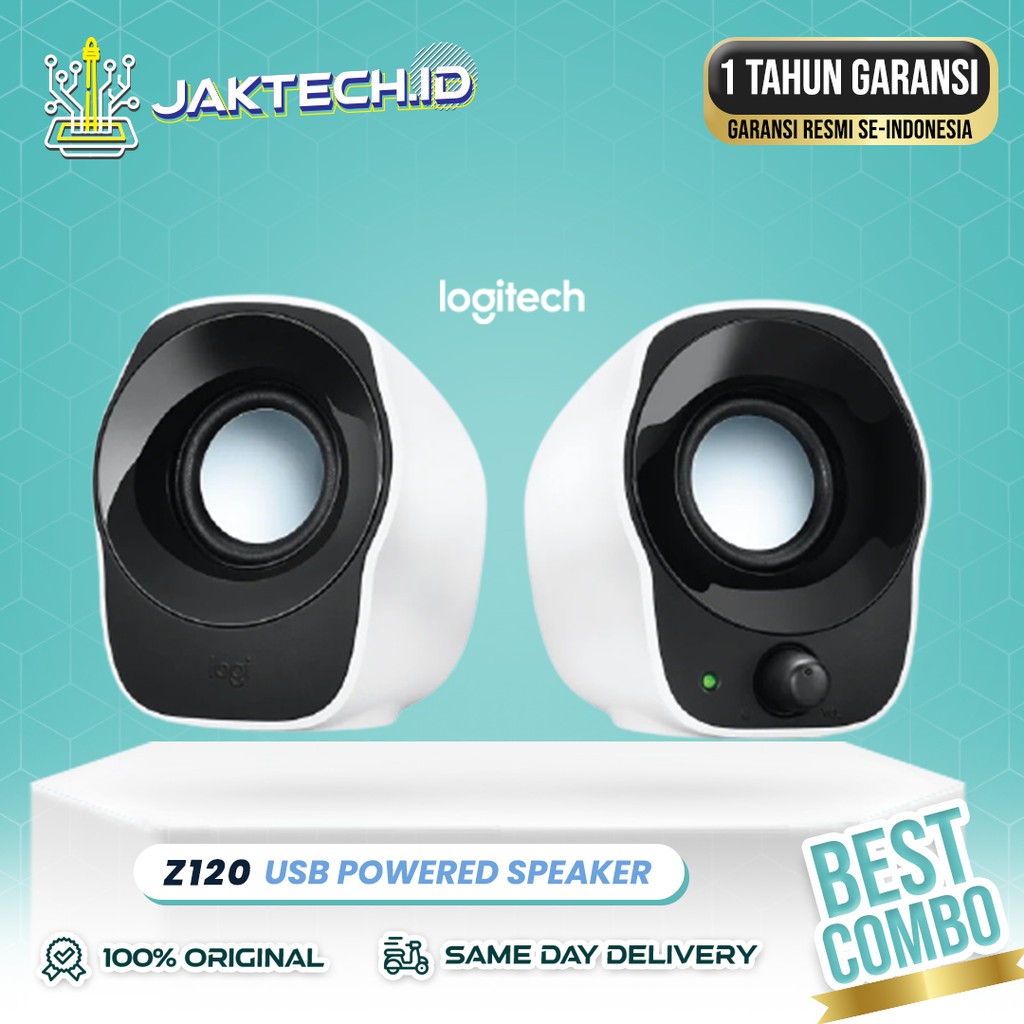 Jual Logitech Z120 Speaker USB GARANSI RESMI JAKTECH.ID | Shopee Indonesia