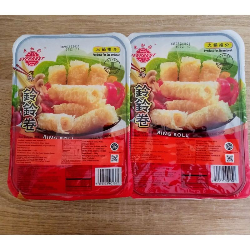 Jual Ring Roll / Gegulung Kacang Soya / Everbest Ring Roll / Kulit Tahu ...