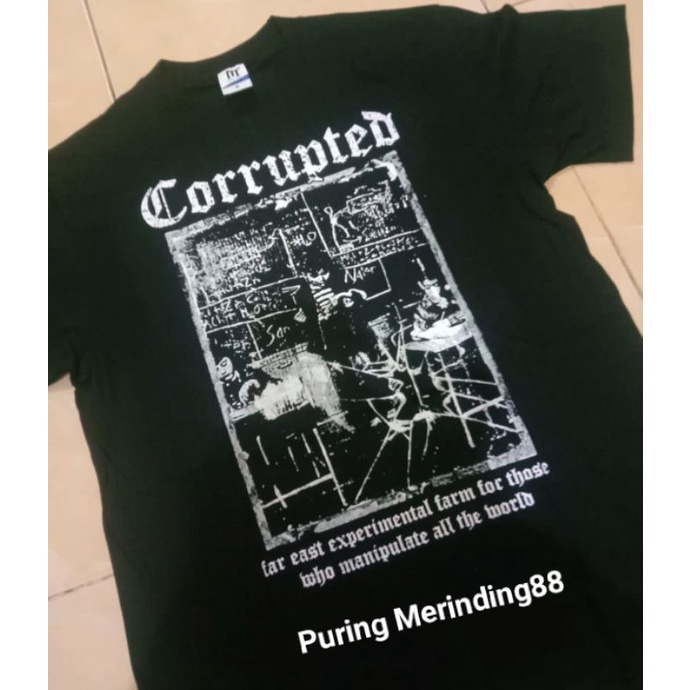 Jual Kaos band Corrupted | Shopee Indonesia