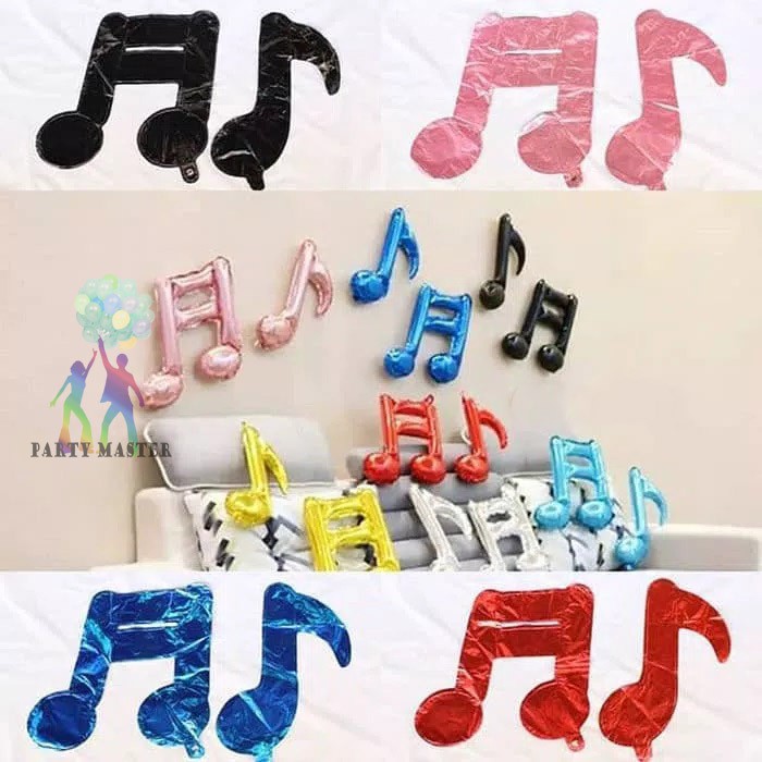 Jual PartyMaster Note Balok / Music Note / Dekorasi Musik | Shopee ...