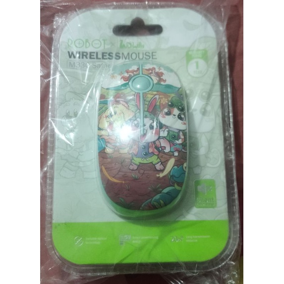 Jual Robot M330 Mouse Wireless Silent Optical Safari Original Garansi ...