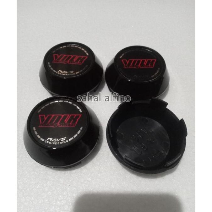 Jual DOP VELG/ TUTUP VELG VOLK DIAMETER 6.5CM (4PCS) | Shopee Indonesia