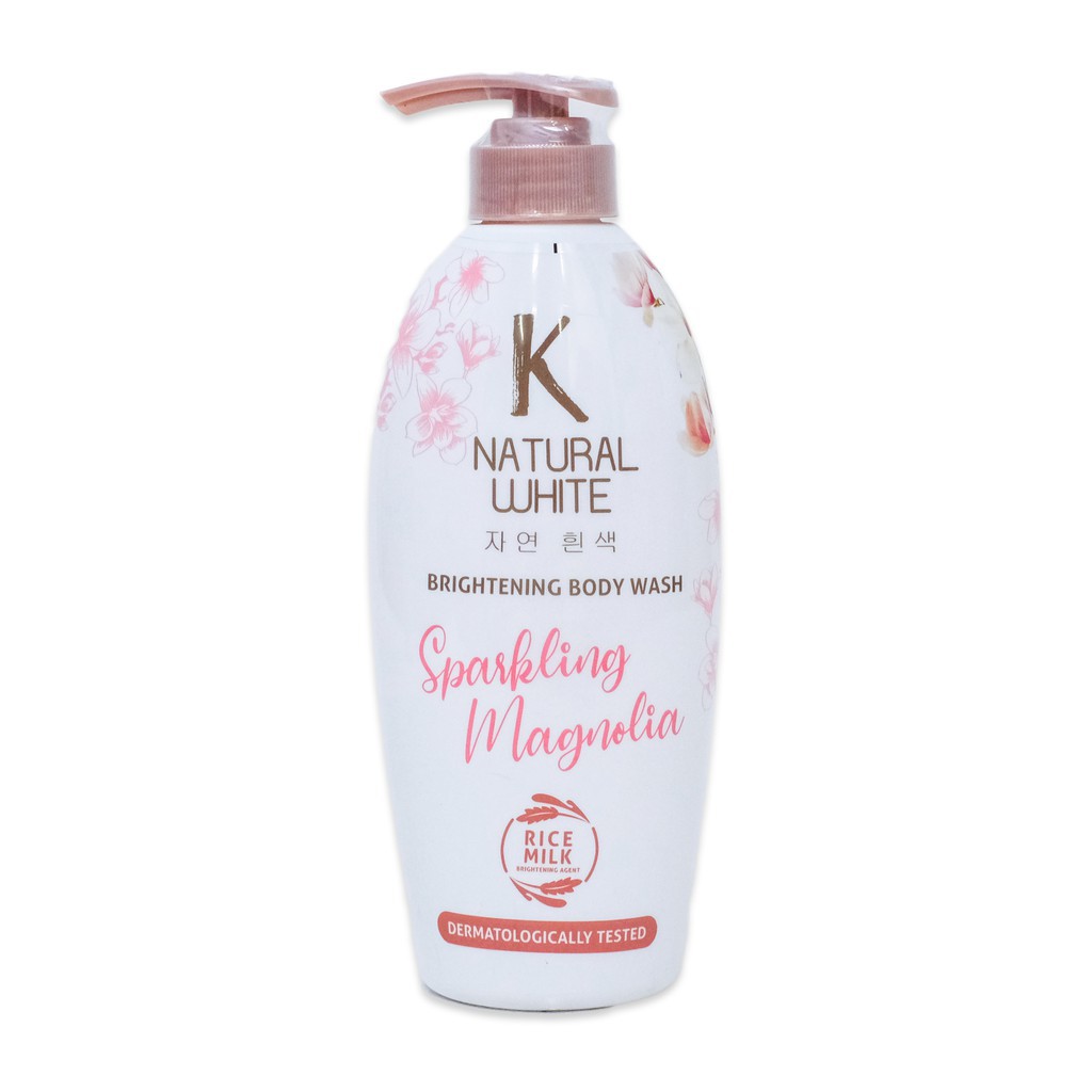 Jual K-Natural White Body Wash 500 mL/ Botol TL | Shopee Indonesia