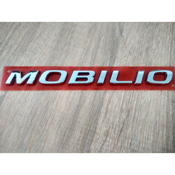 Jual Logo / Emblem Bagasi Tulisan Mobilio Original | Shopee Indonesia