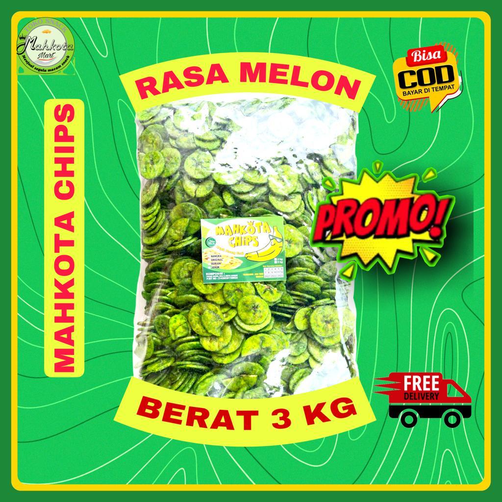 Jual KERIPIK PISANG MAHKOTA CHIPS ISI 3 KG, RASA NANGKA, RASA COKLATE ...