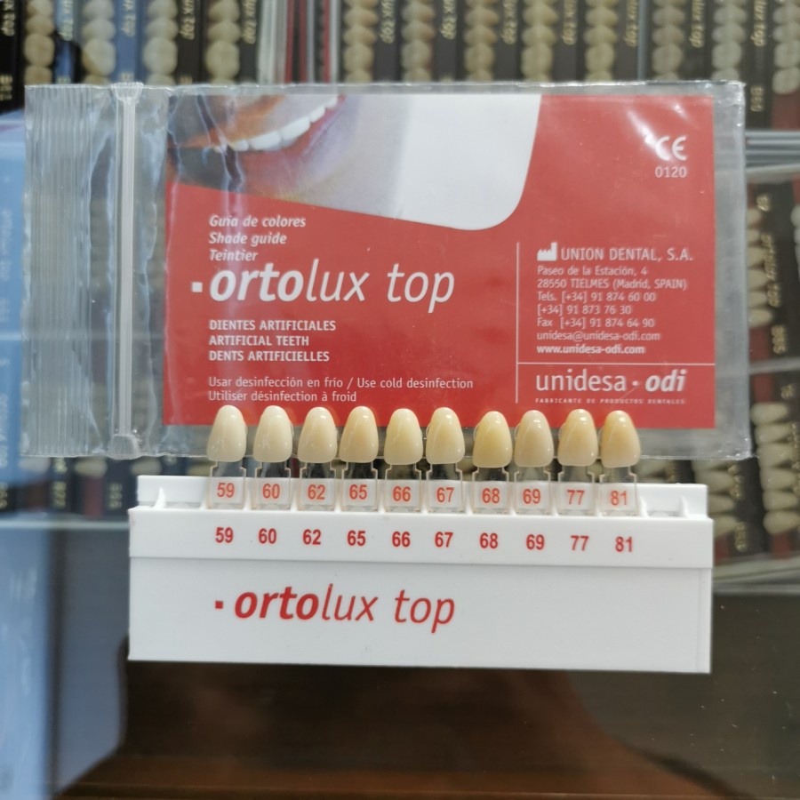 Jual UNIDESA - ODI Shade Guide Ortolux | Shopee Indonesia