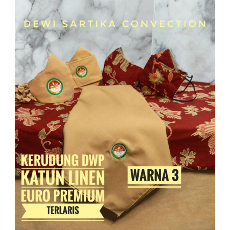 Jual jilbab DWP Dharmawanita Persatuan Indonesiapremium /jilbab dwp ...