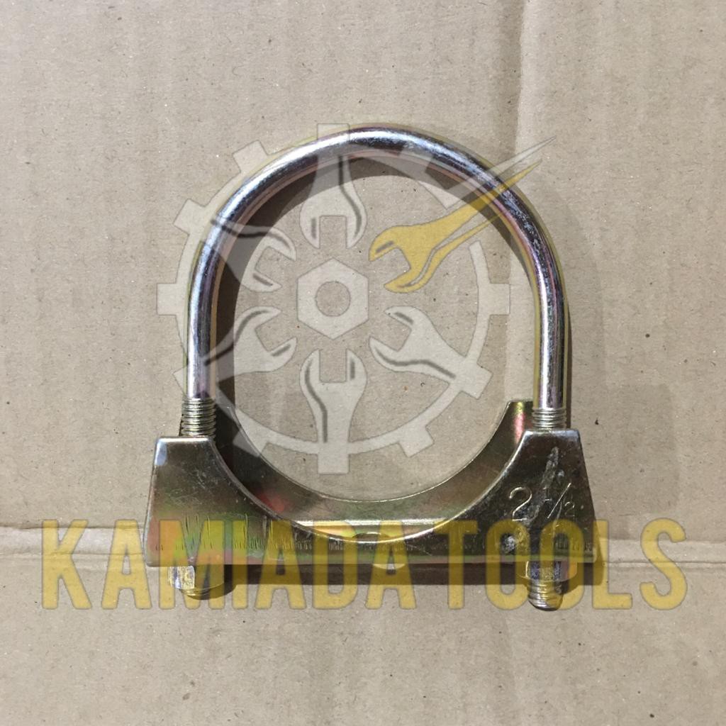 Jual Klem Knalpot 2 1/2 Inci/Klem U 2 1/2 Inci | Shopee Indonesia