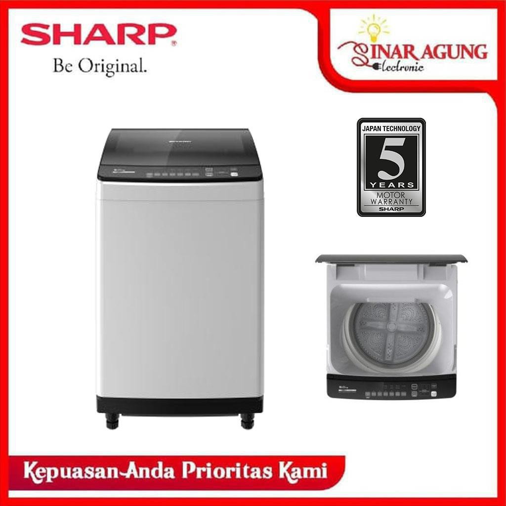 Jual MESIN CUCI SHARP TOP LOADING ESM8000TGG / ESM-8000TGG / ESM8000 ...