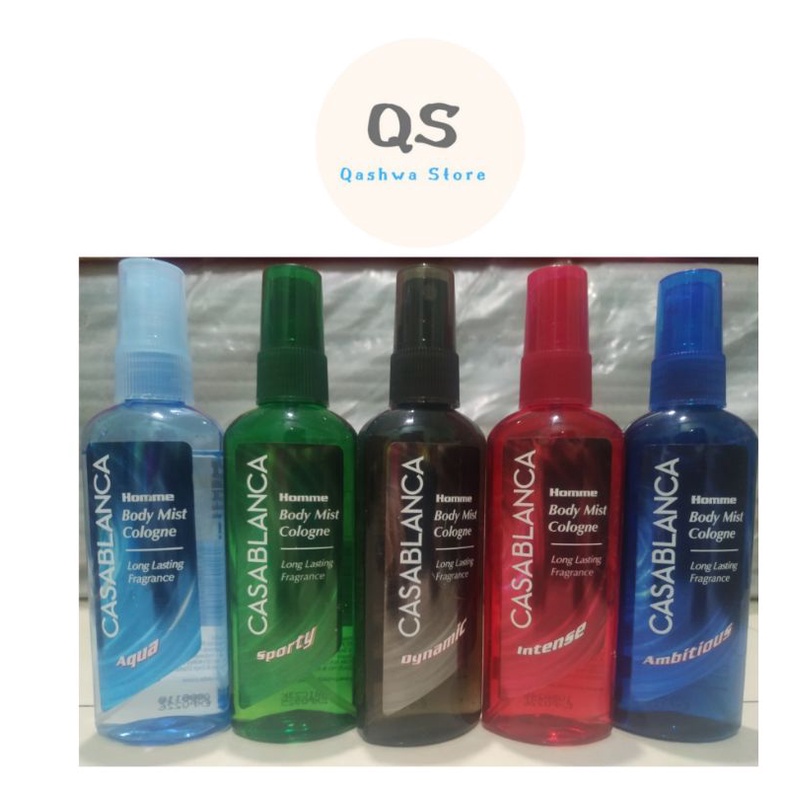 Jual Casablanca Homme Body Mist Cologne 100 ml | Shopee Indonesia
