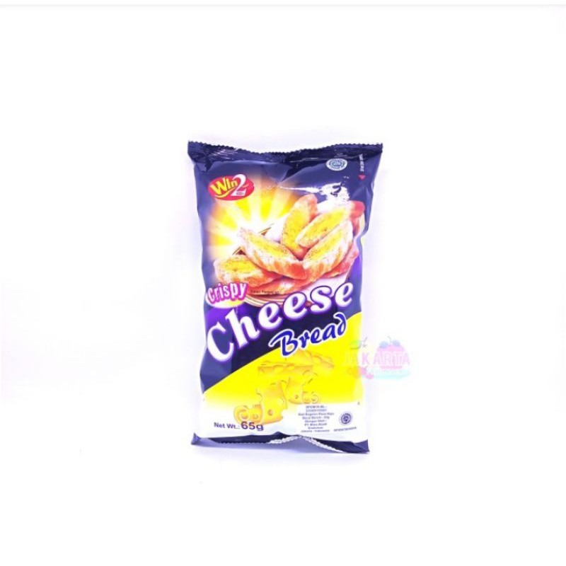 Jual (SNACK) WIN WIN CRISPY CHEESE BREAD 65G | Shopee Indonesia