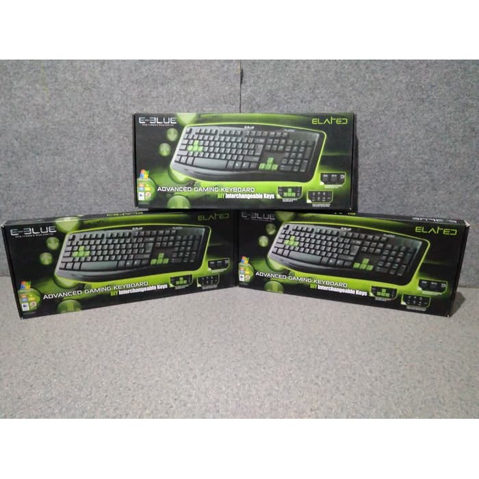 Jual E-BLUE ELATED GAMING KEYBOARD | Shopee Indonesia