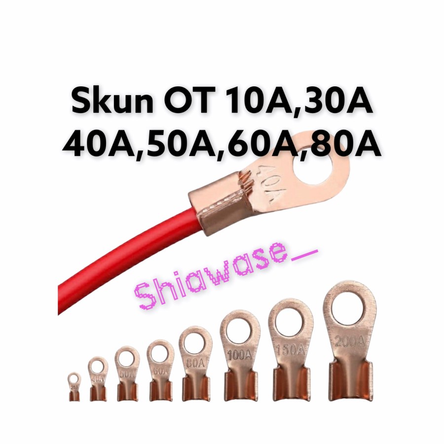 Jual KABEL SKUN RING OT/KABEL SKUN TEMBAGA/KABEL SKUN OT/SKUN BERBAGAI SIZE | Shopee Indonesia