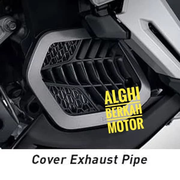 Jual Garnish cover radiator honda ADV 150 original honda exhaust pipe ...