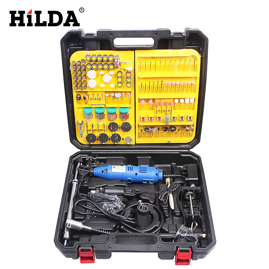 Jual PO HILDA dremel style rotary tool Double electric mill set jade ...