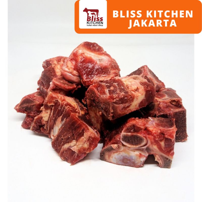 Jual Australian Neck Bone Beef / Tulang Sop / Tulang Leher Sapi 500gr ...