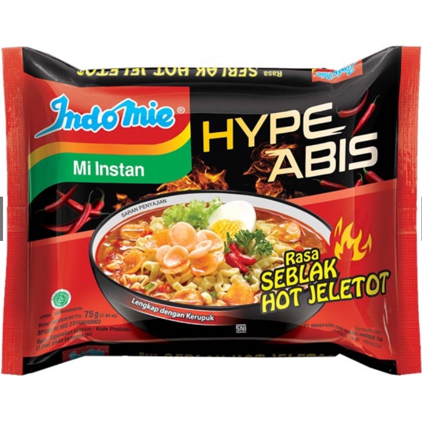 Jual INDOMIE GORENG KUAH AYAM RENDANG CABE IJO POP GEPREK BAWANG KARI ...