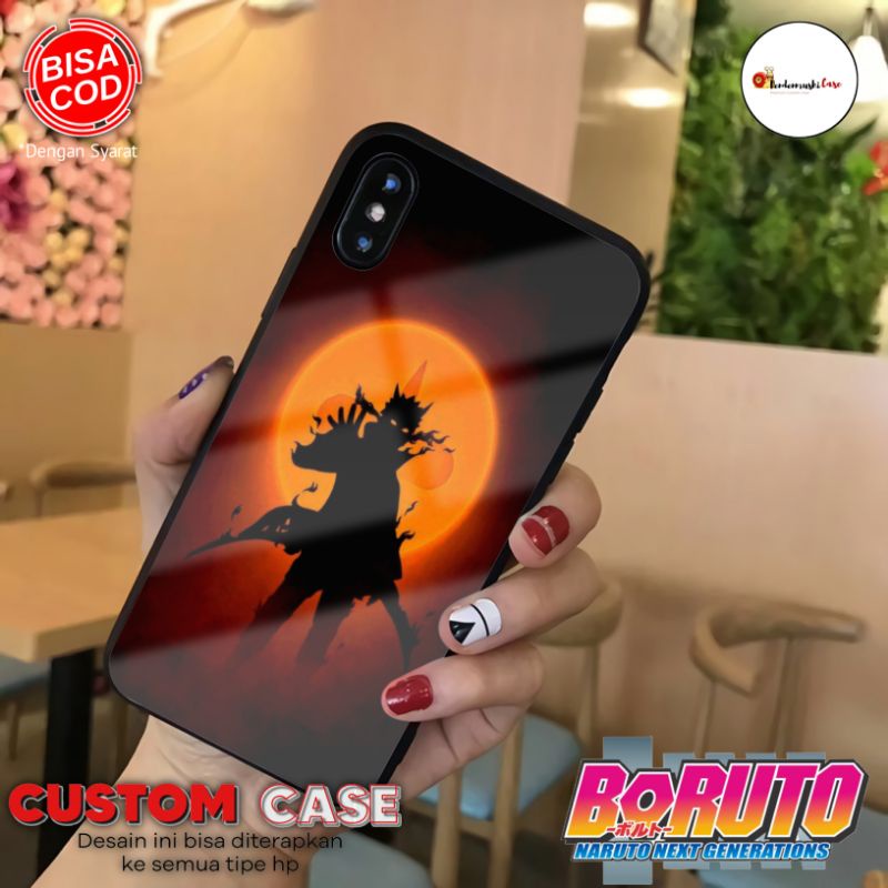Jual Casing Hp Custom Bahan Kaca Anime Naruto Boruto (Semua tipe hp ...