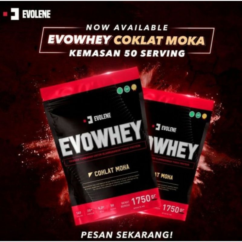 Jual Evelone Evowhey 1.750 Gram 50 Sachet BPOM HALAL Harga Grosir | Shopee Indonesia
