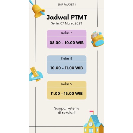 Jual Desain jadwal pelajaran, matkul, catatan harian | Shopee Indonesia