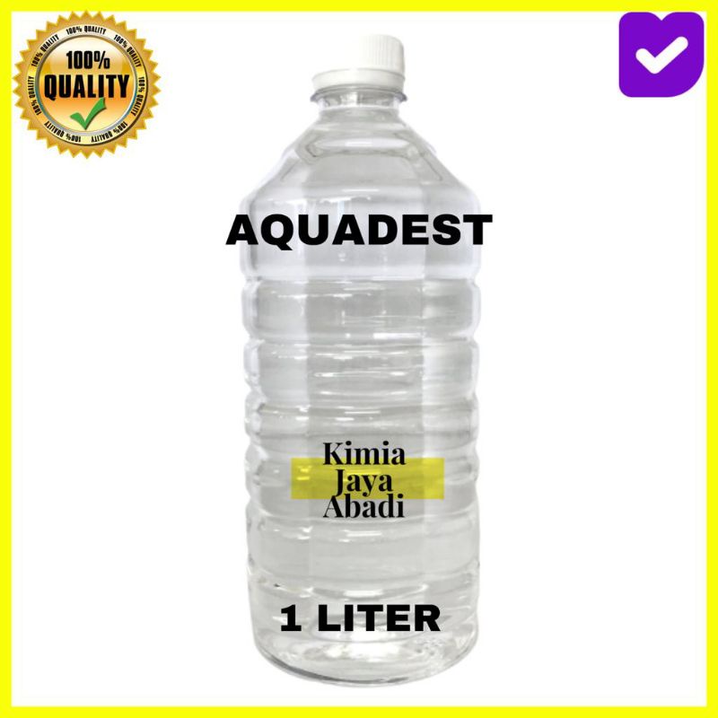Jual Aquadest / Air Suling 1 Liter | Shopee Indonesia