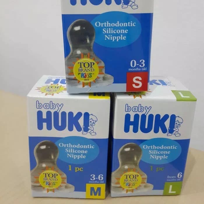 Jual Dot Bayi Huki Orthodentic Sillicone Ukuran S M L | Shopee Indonesia