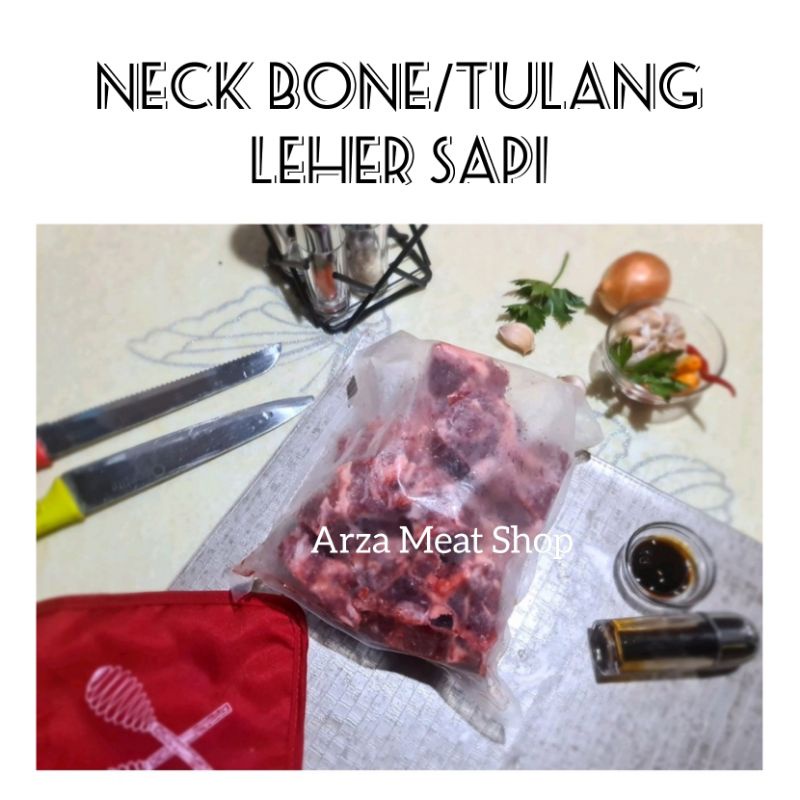 Jual TULANG LEHER SAPI 1Kg/NECK BONE/DAGING TULANG LEHER | Shopee Indonesia