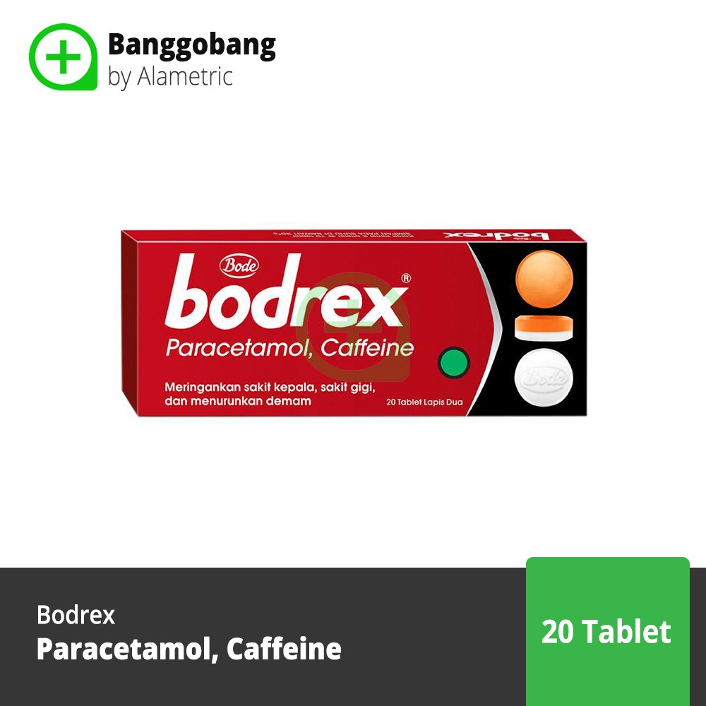Jual Bodrex 1 Box Isi 20 Tablet - Banggobang | Shopee Indonesia