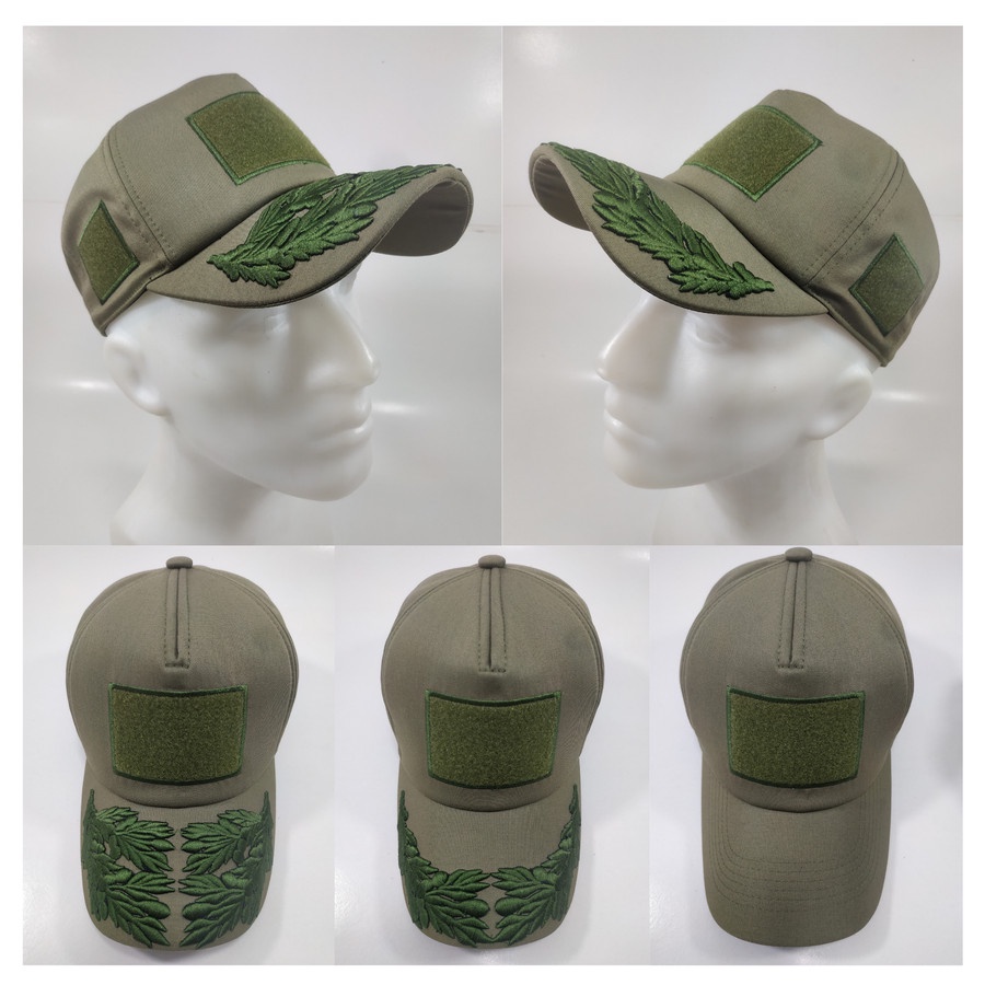 Jual TOPI TACTICAL TNI AL BORDIR VELCRO KOTAK TWILL LAMINASI WARNA ARMY ...