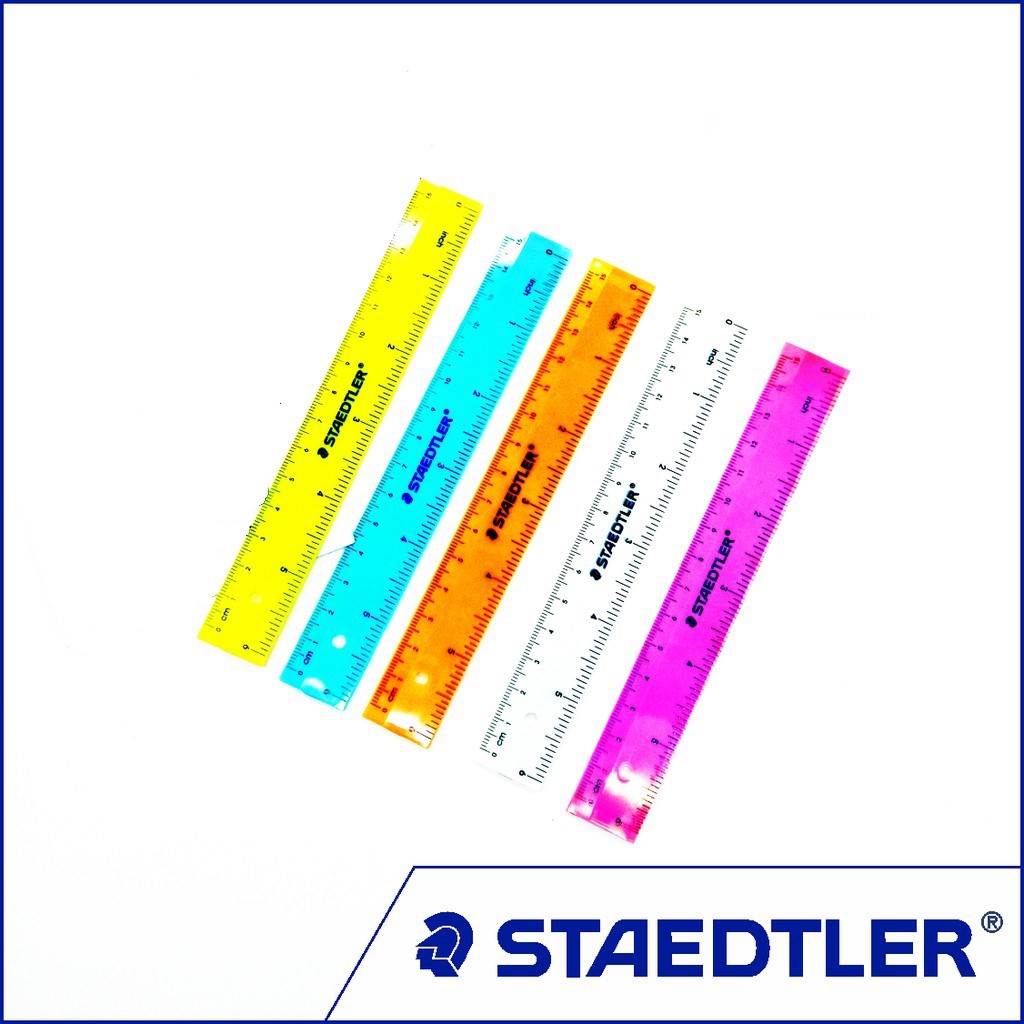 Jual PENGGARIS 15 CM NEON STAEDTLER | Shopee Indonesia