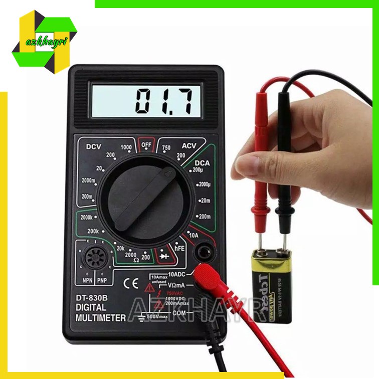 Jual Digital Multimeter Avometer Multitester LCD Alat Pengukur Arus ...
