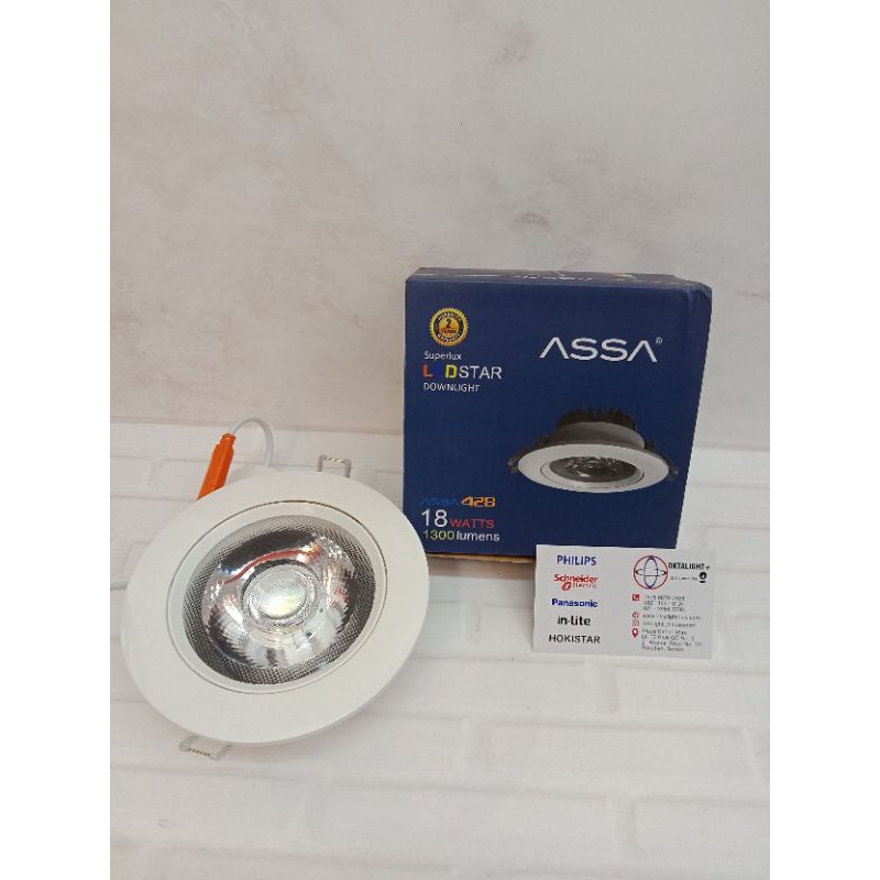 Jual Lampu LED ASSA spotlight COB 18watt | Shopee Indonesia