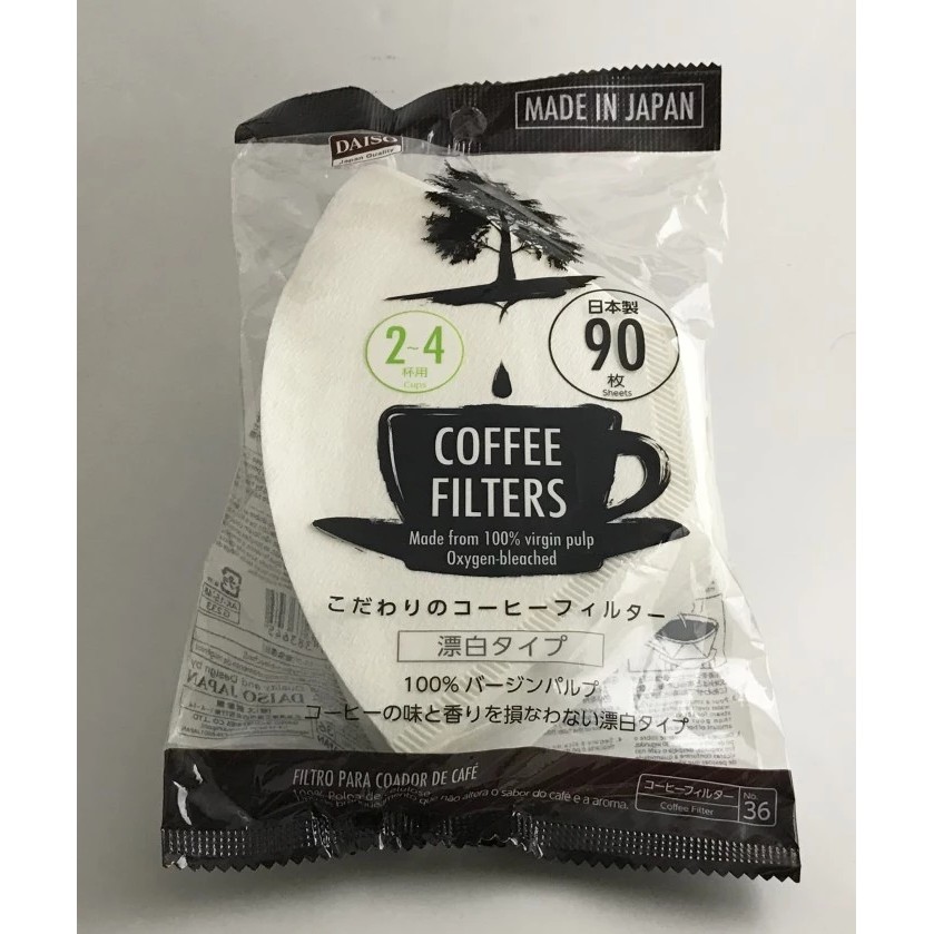 Jual Coffee Filter Daiso Oxygen-Bleached | Shopee Indonesia