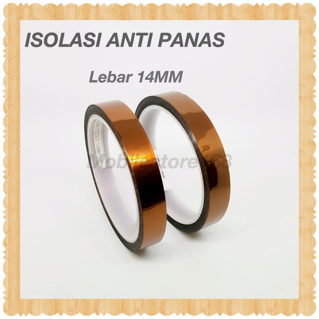 Jual ISOLASI ANTI PANAS / ISOLATIP ANTI PANAS 14MM | Shopee Indonesia