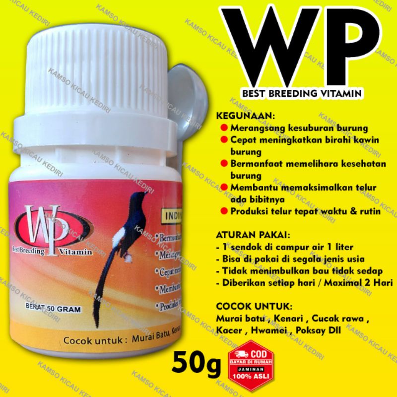 Jual WP + VITAMIN WP BREEDING + VIT WP + WP + VITAMIN BREEDING ...