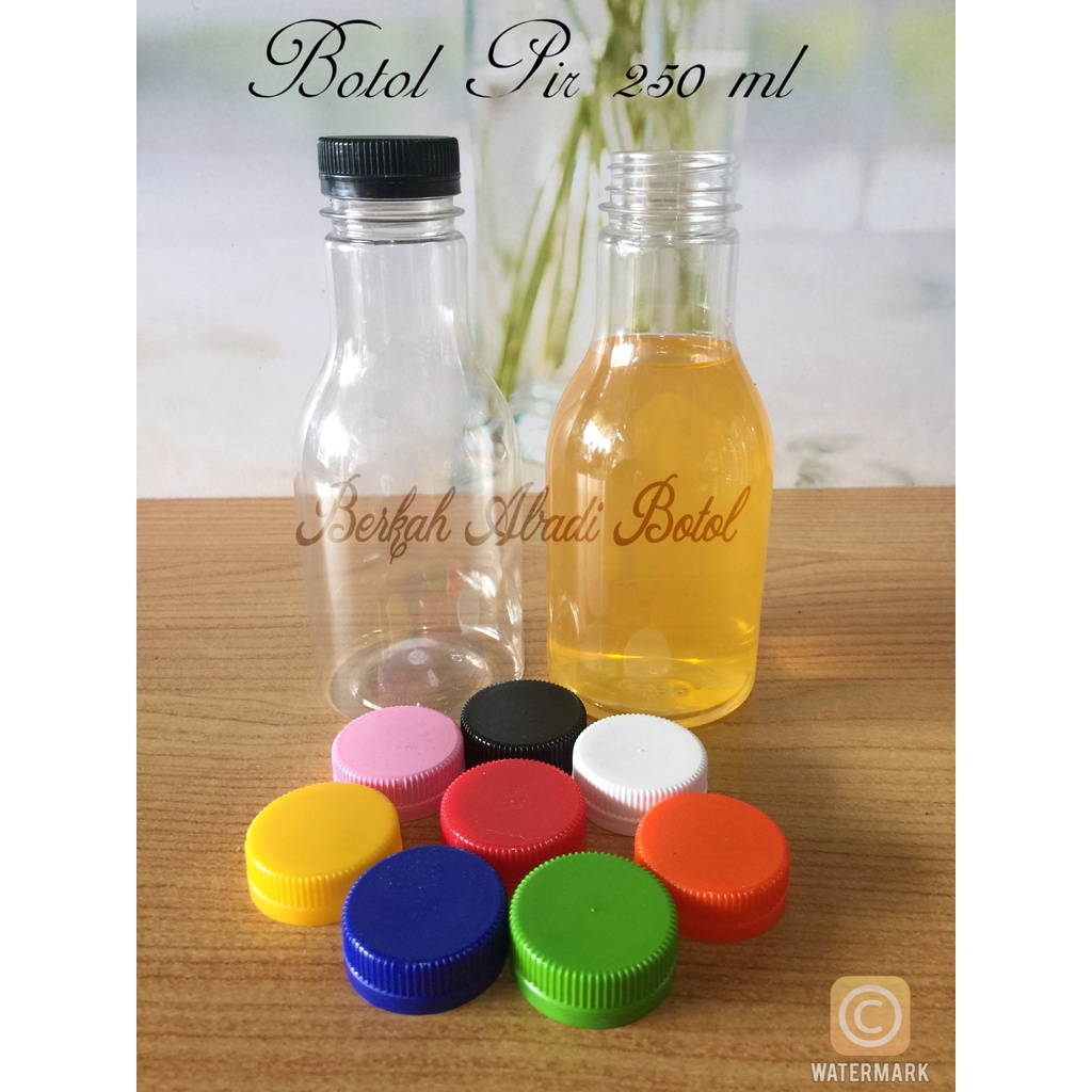 Jual Botol Plastik Pir 250 ml/Botol Juice 250 ml | Shopee Indonesia