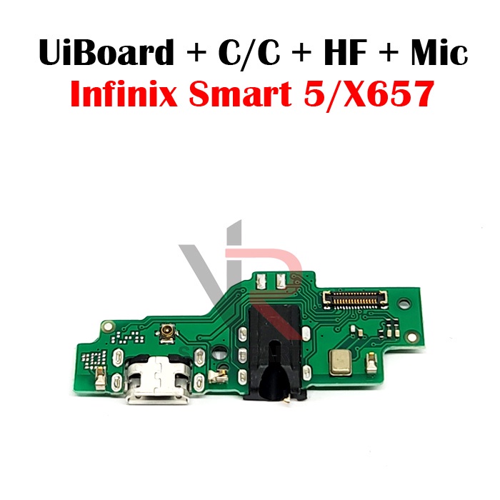 Jual FLEXIBLE PAPAN CAS INFINIX SMART 5 / X657 PAPAN KONEKTOR CAS / CHARGER + HF + MIC | Shopee ...