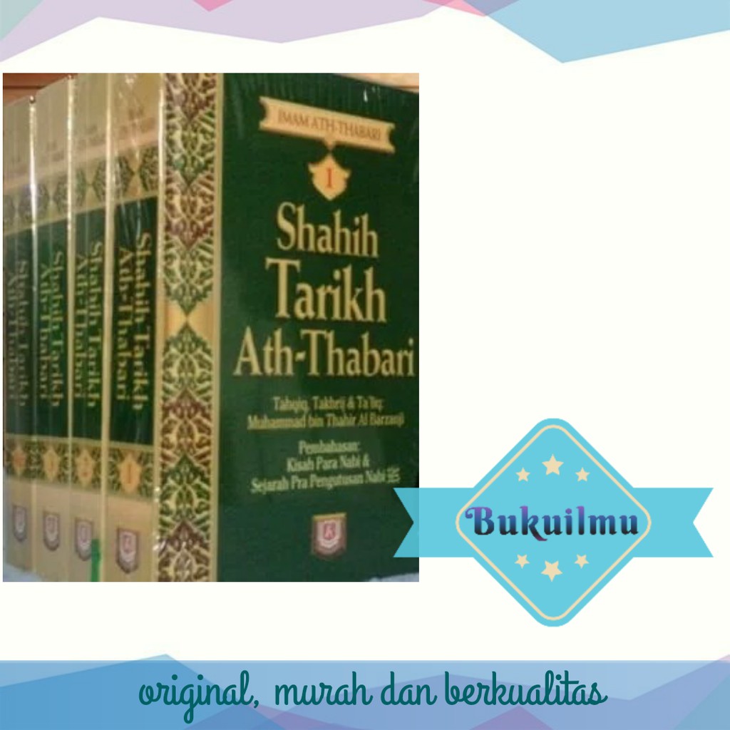 Jual Buku Sejarah Islam Shahih Tarikh Ath Thabari 4 Jilid Lengkap ...