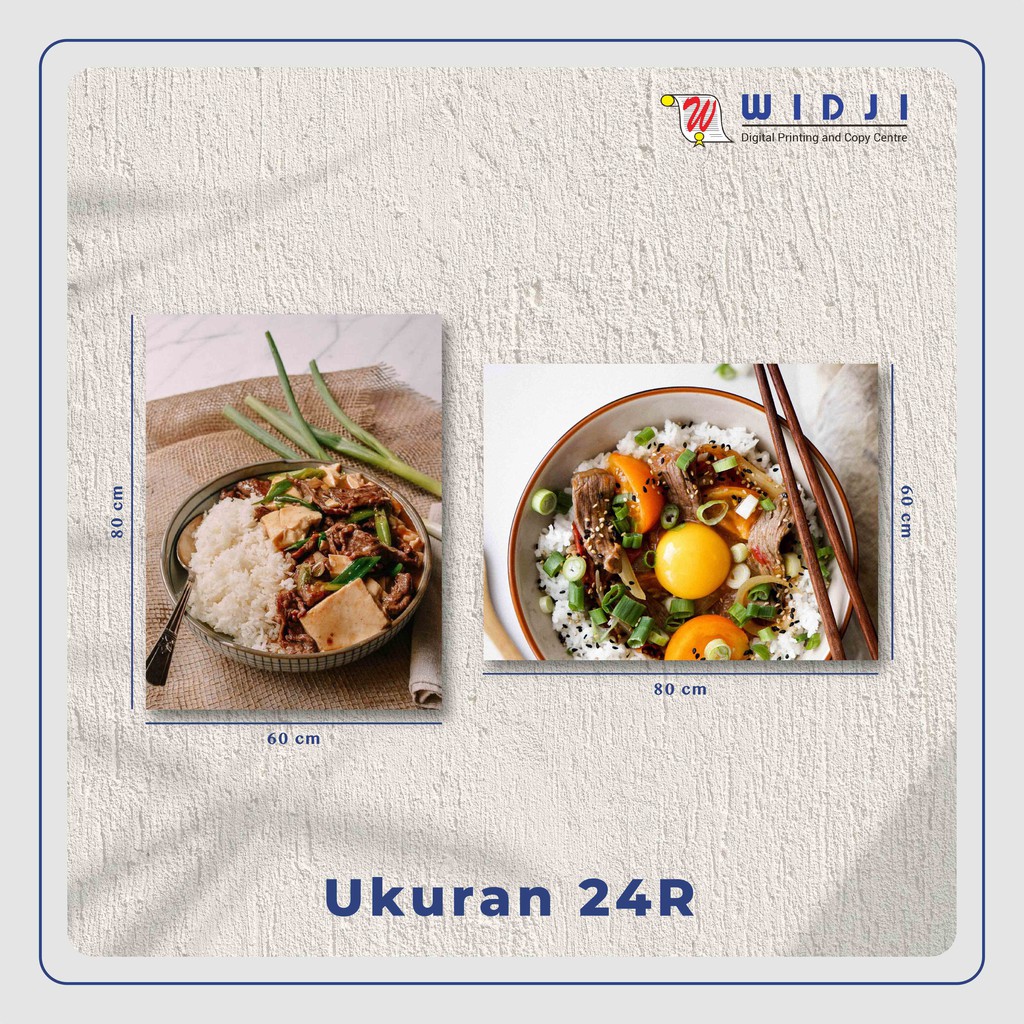 Jual Paket 24R/24RP Spanram + Canvas Print / Cetak Foto / Poster Ukuran ...