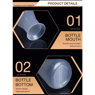 Jual Erlenmeyer Flask Plastik Tabung Ukur Uji Cairan Kimia Lab Gelas ...