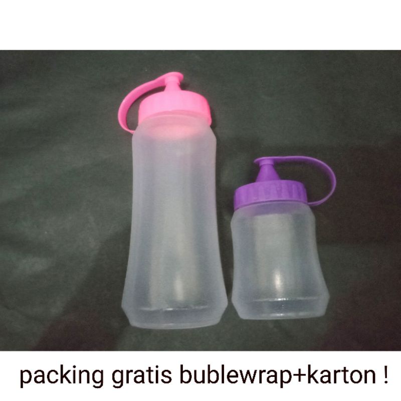 Jual botol plastik / botol mayones /botol saus | Shopee Indonesia