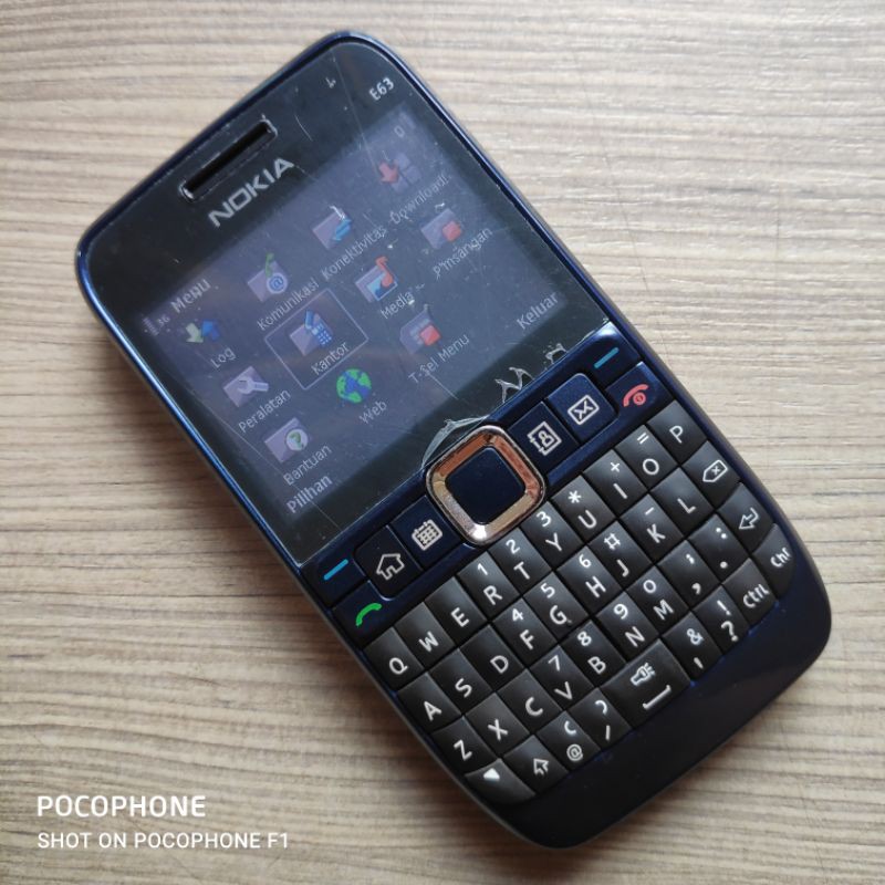 Jual Nokia E63 Biru Dongker Navy | Shopee Indonesia