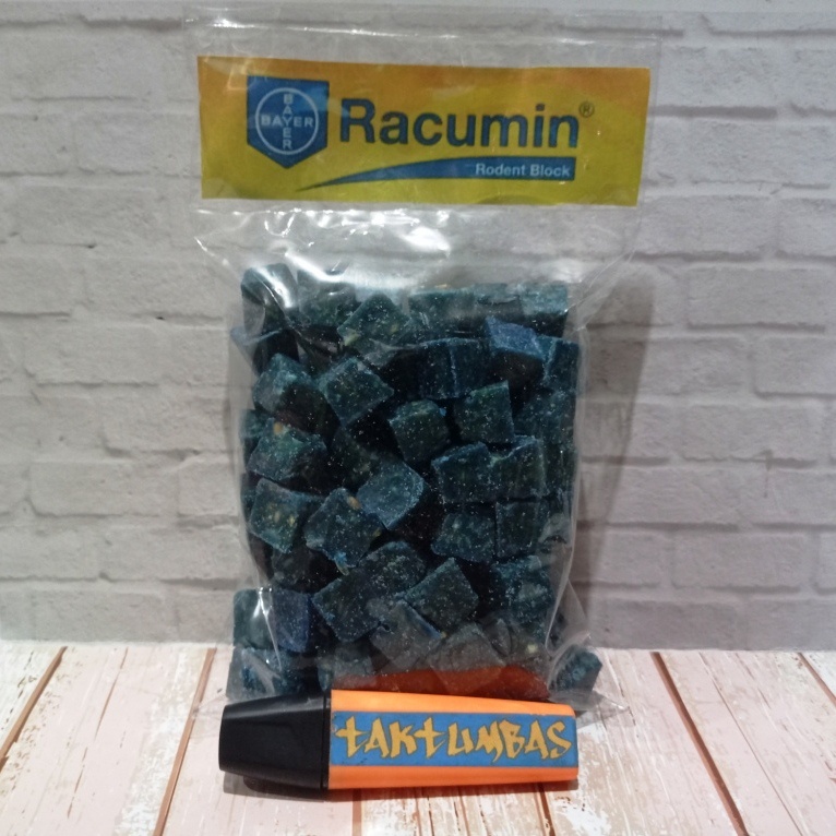 Jual Racumin Wax Block 500gr Umpan Racun Tikus Ampuh Kumatetralil Bayer ...