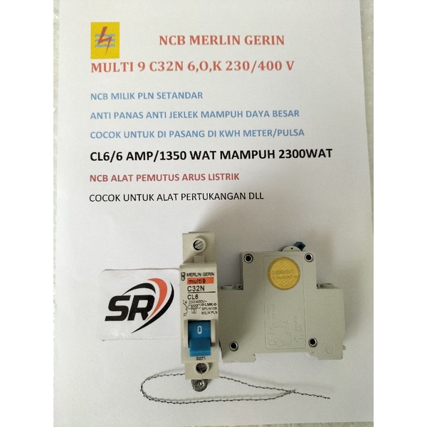 Jual NCB Merlin standar PLN (BONUS SEGEL TIMAH) harga satuan anti ...