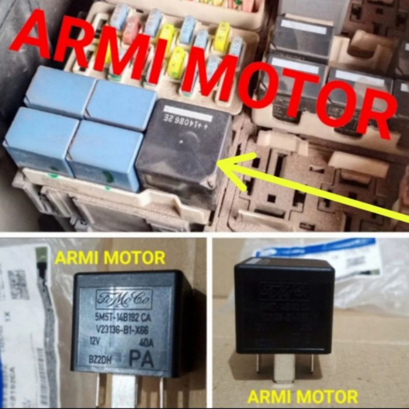 Jual Relay Ford Ecosport 40 Ampere Genuine Ford | Shopee Indonesia