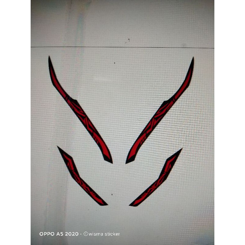Jual Stiker Alis Pcx 150 / Stiker Alis Atas Bawah / Stiker Alis Batik ...