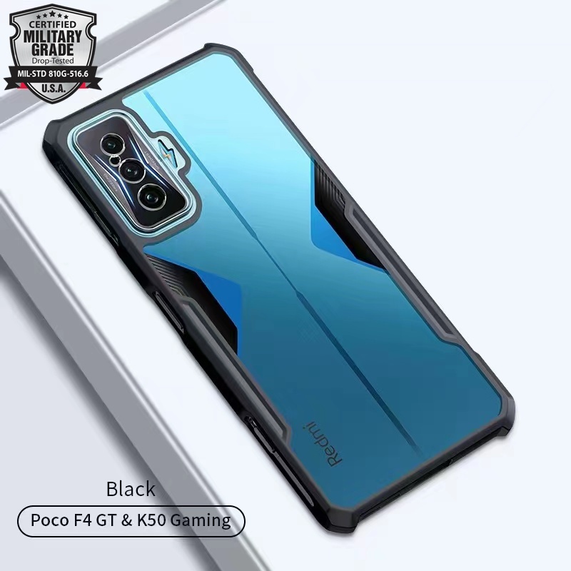 Jual Case Xiaomi POCO F4 GT Beetle Fusion Bumper Transparan Clear ...