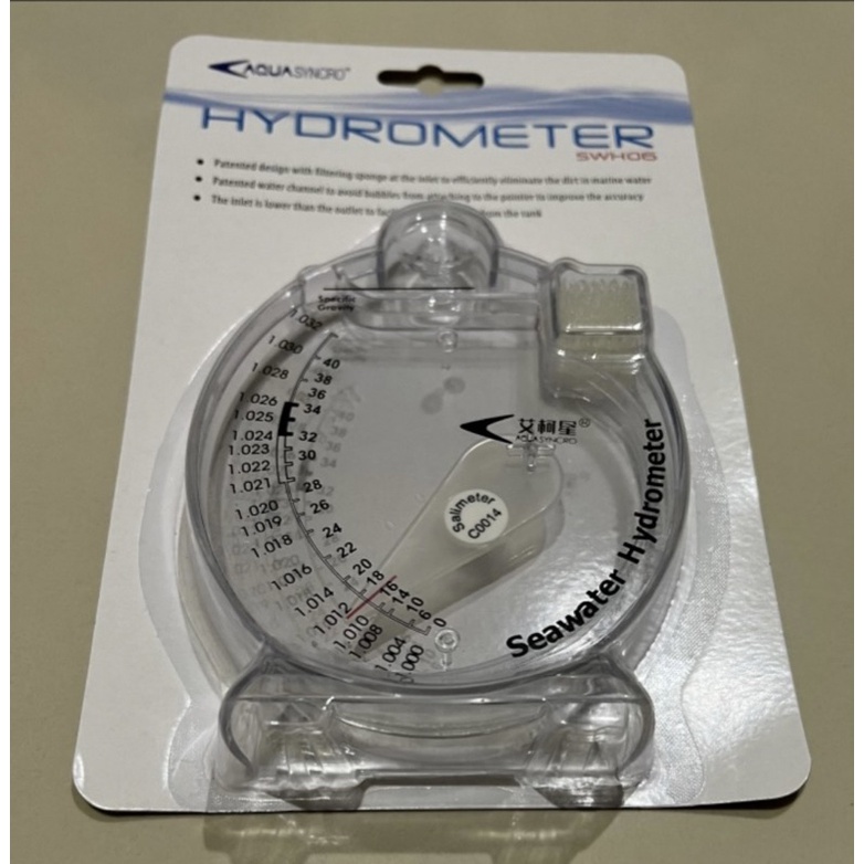 Jual Seawater Hydrometer SWH06 Pengukur kadar garam Akuarium Air Laut ...
